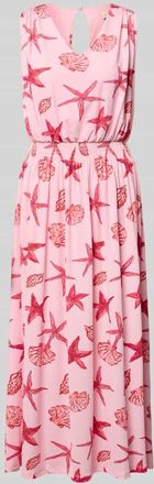 Milano Midikleid mit Allover-Motiv-Print