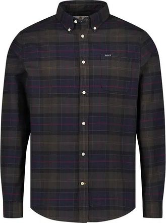 Barbour Herren Hemden gr&uuml;n Baumwolle