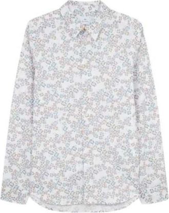 Paul Smith Homme, Chemises, Multicolore, Taille: 2XL Liberty Print Cotton Shirt