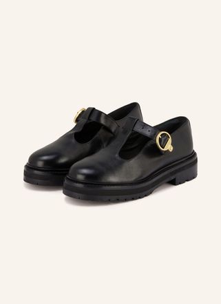 Barbour Mary-Jane-Loafer Ryton schwarz