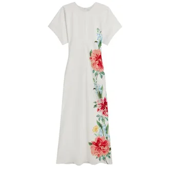 Ted Baker Wei&szlig;es Maxikleid Von Ted Baker Dodia Column