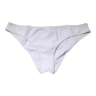 Dolce & Gabbana Mid Waist Brief Panty - - Underwear - Damen - Wei&szlig; - S