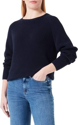 Marc O'Polo Damen B01605960109 Pullover Sweater, Blau, XXS EU
