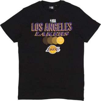 New Era NBA Team Grafik Tee Loslak - - Sport - Herren - Schwarzk - XL