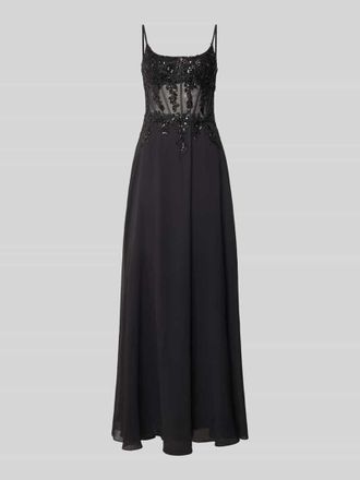 Mascara Abendkleid mit Pailettenbesatz