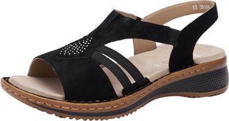 Ara Damen Hawaii Sandale, SCHWARZ, 38 EU