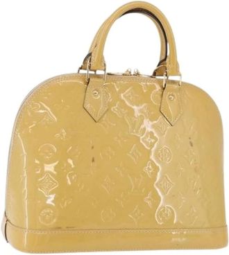 Louis Vuitton Sac &agrave; main Alma Pre-owned - Femme - Pre-owned - Jaune - Taille: ONE Size