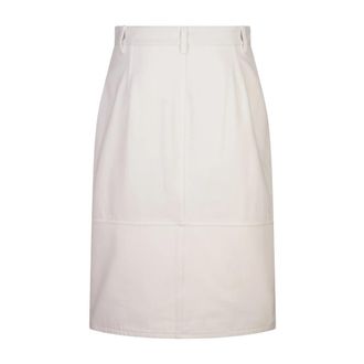 Jil Sander Wei&szlig;er Baumwollrock - - Skirts - Damen - Wei&szlig; - S