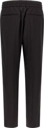 Brioni Mens Brown Wool Casual Pants