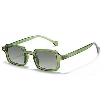 Generic Lunettes De Soleil Carr&eacute;es Dext&eacute;rieur For Hommes Et Femmes, Id&eacute;ales For Les Vacances, Le Sport F&ecirc;tes(Green)