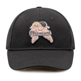 Fiorucci unisex, Accessoires, Noir, Taille: ONE Size Casquette &agrave; patch Angels