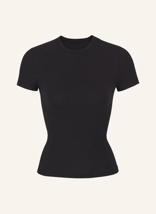 SKIMS Skims Lounge-Shirt Cotton Jersey schwarz