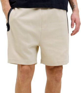 Jack & Jones JPSTGORDON Fusion Short de Sport pour Homme, Coupe Droite, Taille S &agrave; XXL, Beige Clair, S