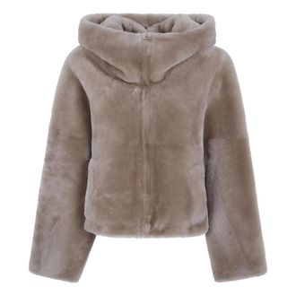 BLANCHA Faux Fur & Shearling Jackets - - Jackets - Damen - Beige - 2XS