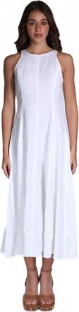Sun 68 Femme, Robes, Blanc, Taille: 42 FR S36217 Dress