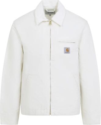 Carhartt Work in Progress Homme, Vestes, Blanc, Taille: M Detroit Jacket