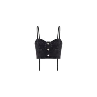 Moschino Damen, Oberteile, Grau, XSGr&ouml;&szlig;e