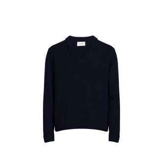 Saison 1865 Pull ample col V en laine
