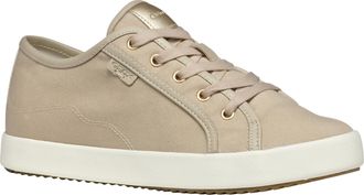 Geox Damen D BLOMIEE E Sneaker, Beige/Lt Gold, 39 EU