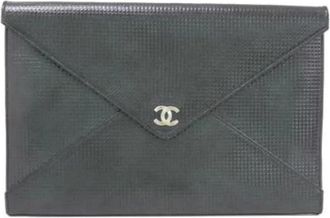 Chanel Pre-owned Vintage Clutch - Femme - Pre-owned - Noir - Taille: ONE Size