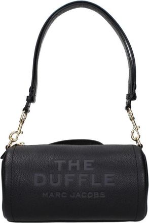 Marc Jacobs Le sac port&eacute; &eacute;paule The Duffle en cuir emboss&eacute; - Femme - Sacs - Noir - Taille: ONE Size