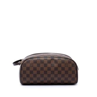 Louis Vuitton Pre-owned Damier Canvas Pouch - Femme - Pre-owned - Brun - Taille: ONE Size