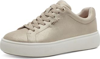 Tamaris Schnürer Damen sportlich beige,EU 41