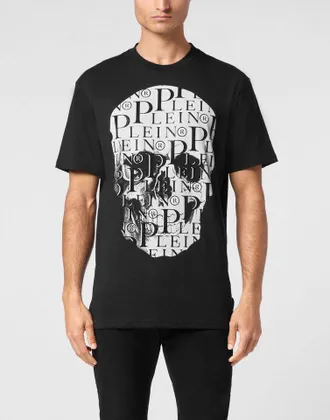 Philipp Plein T-Shirt Skull Mit Schmucksteinen