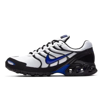 Nike Nike Air Max Torch 4 Herren Running Trainers CW7026 Sneakers Schuhe (UK 9 US 10 EU 44, White Hyper Blue Black 100)