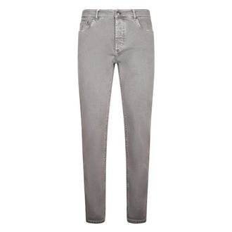 Brunello Cucinelli Traditionelle Five-Pocket-Hose - - Jeans - Herren - Grau - XL