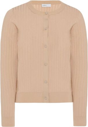 Rosetta Getty cardigan en maille - Tons neutres