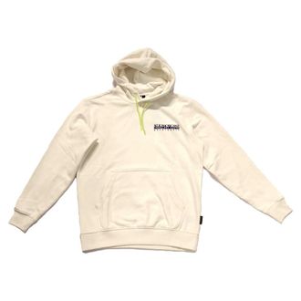 Napapijri Locker geschnittenes B-Neny H Baumwolle Polyester - - Sweatshirts & Hoodies - Herren - Wei&szlig; - XL