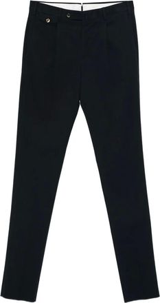 Pantaloni Torino Plissierte Hose - Schwarz
