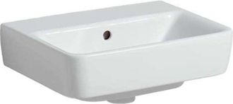 Keramag Keramag - Geberit Renova Plan, Handwaschbecken, 45x34 cm, ohne Hahnloch
