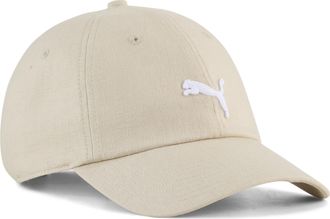 Puma WARDROBE ESS Dad Cap, Accessoires, Wei&Atilde;Y, OSFA