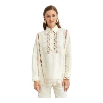 Zimmermann Illuminate Bluse - - Blouses & Shirts - Damen - Beige - S