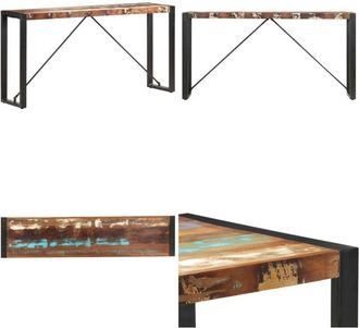 vidaXL Konsolentisch 150 x 35 x 76 cm Recyceltes Massivholz - Vidaxl