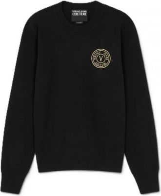 Versace Jeans Couture Homme, Pulls, Noir, Taille: S SweaT-shirts et SweaT-shirts &agrave; capuche &Eacute;l&eacute;gants