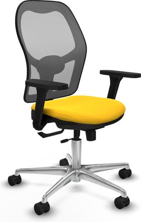 Piqueras y Crespo B&uuml;rostuhl mit 3D-Armen, h&ouml;henverstellbare Lendenwirbelst&uuml;tze, ausgestattet mit Syncro/Traslack und eingespritztem Schaum. Mit Rollen von 65 mm Nylon, 