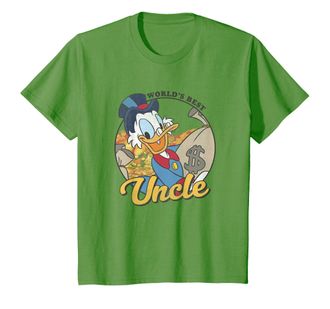 Disney DuckTales Scrooge McDuck Worlds Best Uncle T-Shirt