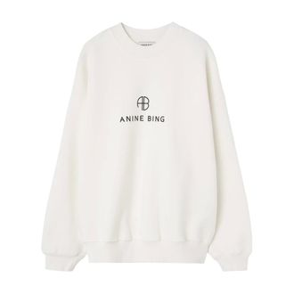 Anine Bing Damen, Sweatshirts & Hoodies, Wei&szlig;, MGr&ouml;&szlig;e