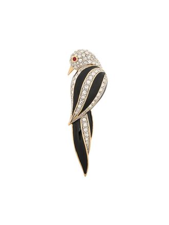 Susan Caplan Vintage broche DOrlan - Noir