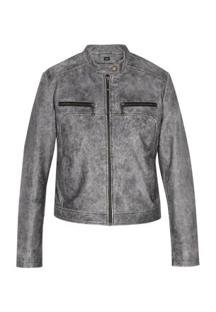 Dreimaster Dreimaster Jacke Frauen grau