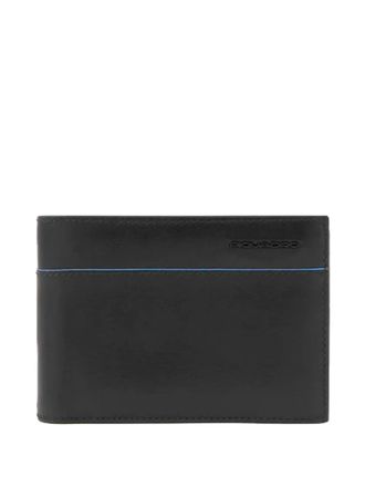 Piquadro Portemonnaie mit Logo - Schwarz