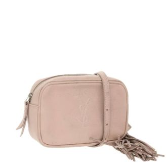 Saint Laurent Pre-owned Cuir sacs-bandouliere - Femme - Pre-owned - Rose - Taille: ONE Size
