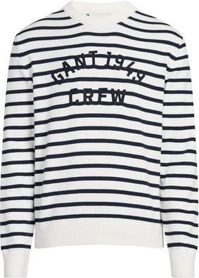 GANT Pull &agrave; rayures en coton