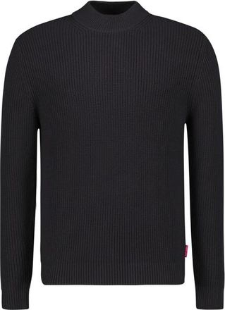 Joop Herren Pullover schwarz unifarben