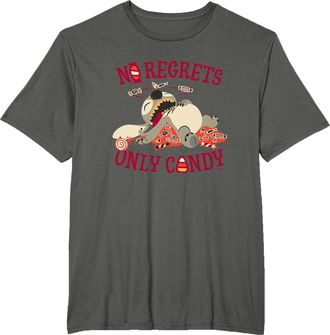 Disney Lilo & Stitch No Regrets Only Candy Halloween T-Shirt