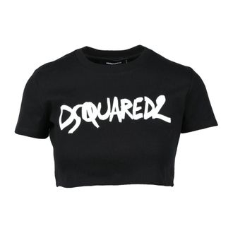 Dsquared2 T-Shirts - - Tops - Damen - Schwarzk - XS