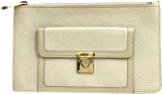 Louis Vuitton Pre-owned Anseparable GM Pouch - Femme - Pre-owned - Blanc - Taille: ONE Size